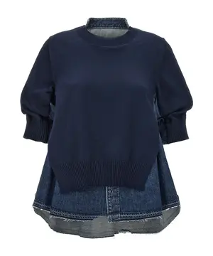 Sacai Paneled Shirts For Women