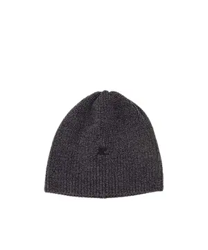 COURREGES Ribbed-knit Beanie
