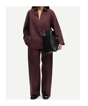 SAMSOE SAMSOE Samsøe Samsøe Sajulio Elasticated-waist Wide-leg Trousers
