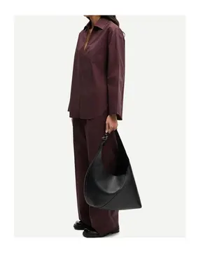SAMSOE SAMSOE Samsøe Samsøe Sajulio Elasticated-waist Wide-leg Trousers