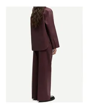 SAMSOE SAMSOE Samsøe Samsøe Sajulio Elasticated-waist Wide-leg Trousers