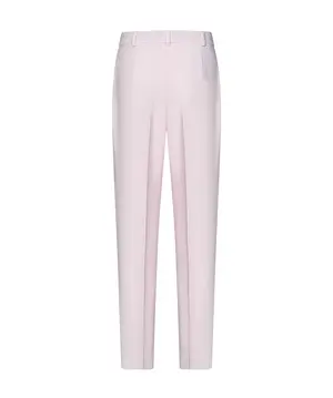 Max Mara Tailored Suit Set With Notch Lapel Blazer And Straight Leg Trousers