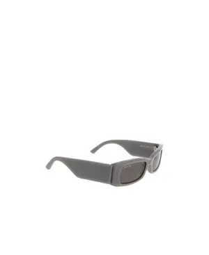 Balenciaga Rectangular Frame Sunglasses - Gray