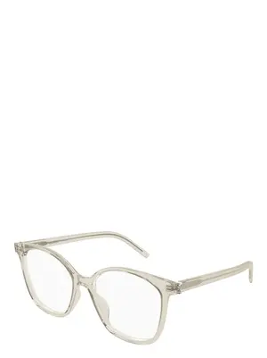 Saint Laurent Geometric Frame Eyeglasses