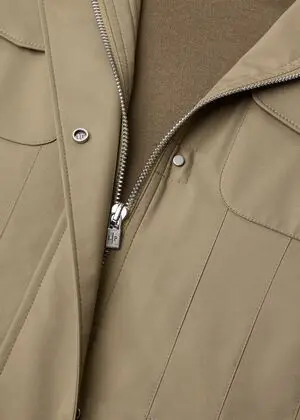 Loro Piana Traveller Mini Field Jacket - Nude