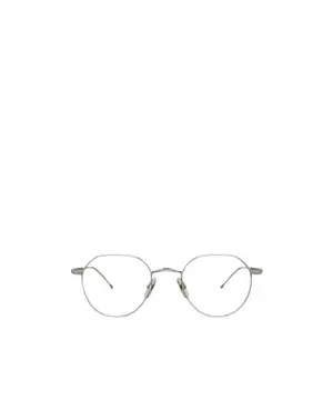 Thom Browne Round Frame Eyeglasses - White