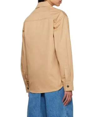 Maison Kitsuné Profile Fox Buttoned Long-sleeved Shirt