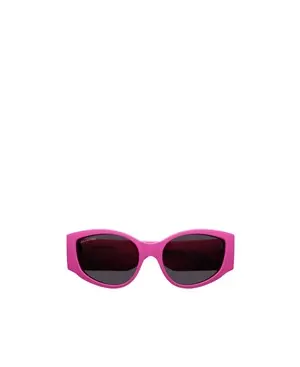 Balenciaga Cat-eye Frame Sunglasses - Black