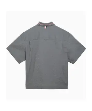 Thom Browne Rwb-stripe Striped Shirt