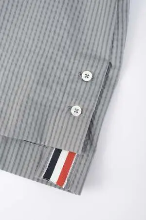 Thom Browne Rwb-stripe Striped Shirt