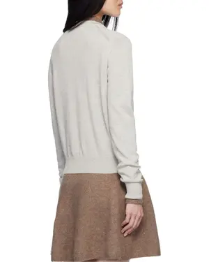 Maison Kitsuné Fox Head Patch Knitted Jumper