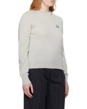 Maison Kitsuné Fox Head Patch Knitted Jumper