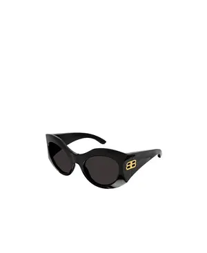 Balenciaga Hourglass Round Sunglasses