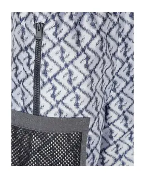 Fendi Ff Motif Drawstring Bermuda Shorts
