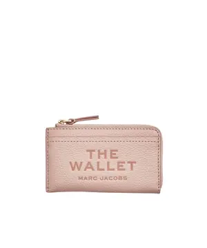 Marc Jacobs Logo Wallet - Nude