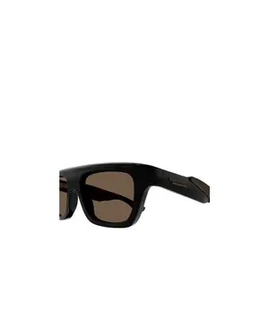 Bottega Veneta Square-frame Sunglasses - Black