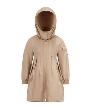 Moncler Hooded Zip-up Coat