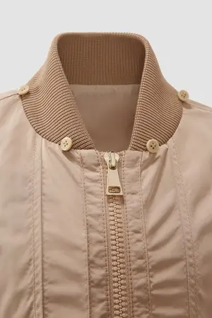 Moncler Hooded Zip-up Coat