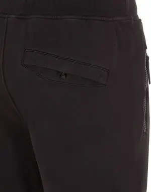 Stone Island Logo Printed Elasticated Waist Shorts