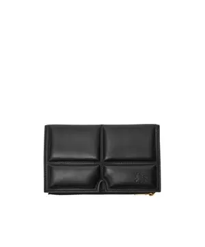 Burberry Quilted Leather Wallet - Black