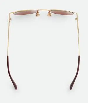 Bottega Veneta Octagonal Frame Sunglasses