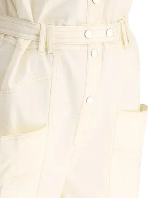 Isabel Marant Étoile Kiara Cotton Button-up Jumpsuit
