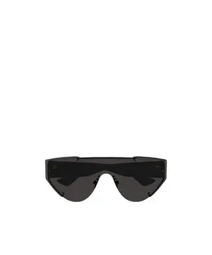 Alexander McQueen Shield Frame Sunglasses - Black