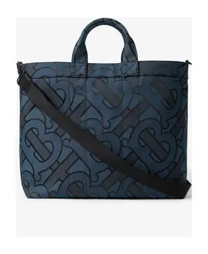 Burberry Ormond Monogram-jacquard Tote Bag