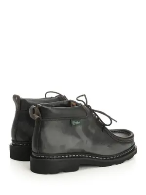 Paraboot Milla Lace-up Leather Ankle Boots