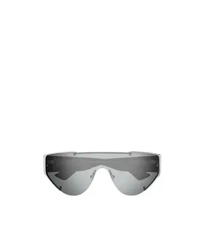 Alexander McQueen Shield Frame Sunglasses - Gray