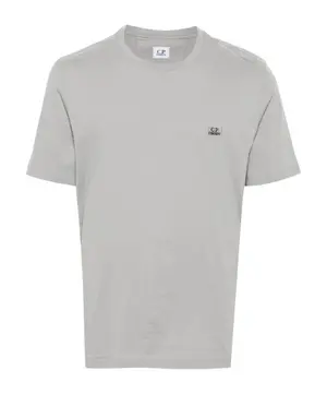 C.P. COMPANY Logo-appliqué Cotton T-shirt