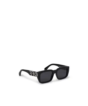 Off-White Hays Square Frame Sunglasses - Black