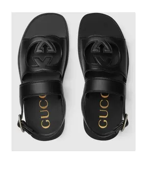 Gucci Cut-out Detailed Interlocking G Sandals