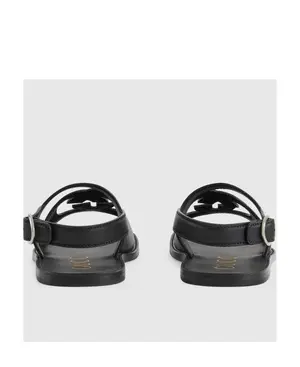 Gucci Cut-out Detailed Interlocking G Sandals
