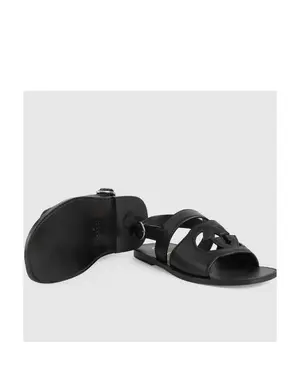 Gucci Cut-out Detailed Interlocking G Sandals