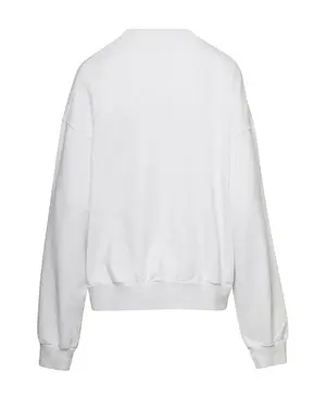 Balenciaga Round Collar Long Sleeve Sweater
