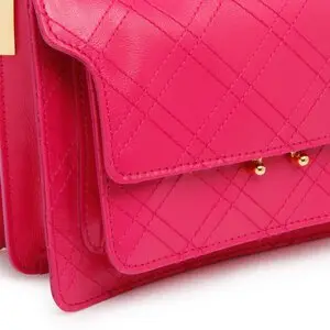 Marni Medium Trunk Logo Crossbody Bag