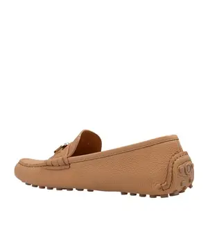FERRAGAMO Doppio Gancini Driver Loafers