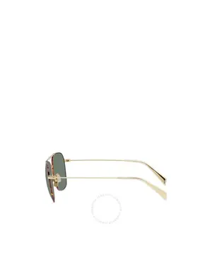 Celine Aviator Sunglasses With Logo Detail