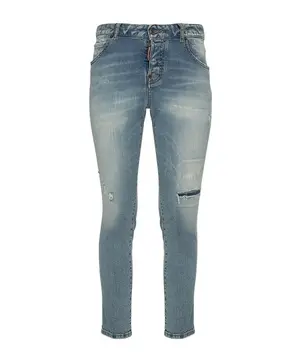 Dsquared2 Distressed Skinny Jeans - Gray