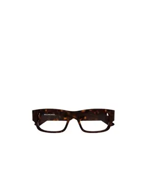 Balenciaga Rectangle Eyeglasses - Black