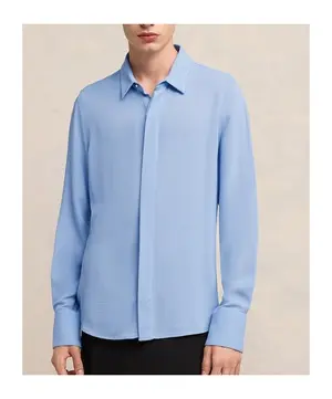 AMI Paris Long Sleeved Button-up Shirt