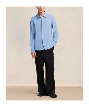 AMI Paris Long Sleeved Button-up Shirt