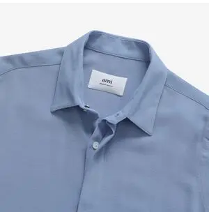 AMI Paris Long Sleeved Button-up Shirt
