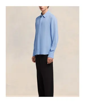 AMI Paris Long Sleeved Button-up Shirt