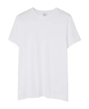 Burberry Letter Pattern T-shirt - White