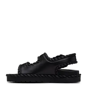 Bottega Veneta Jack Woven Flat Sandals