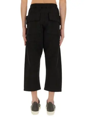 Rick Owens Creatch Drop-crotch Trousers - Black
