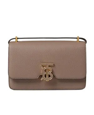 Burberry Grainy Leather Mini Tb Bag