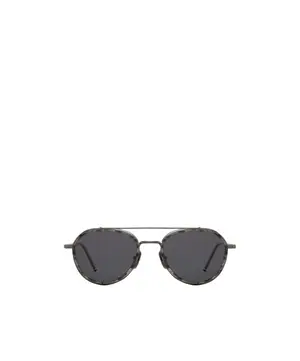 Thom Browne Aviator Sunglasses - Light Gray